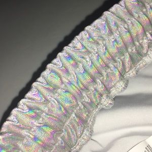 Shorts | Iridescent Rainbowholographic Metallic Shorts | Poshmark